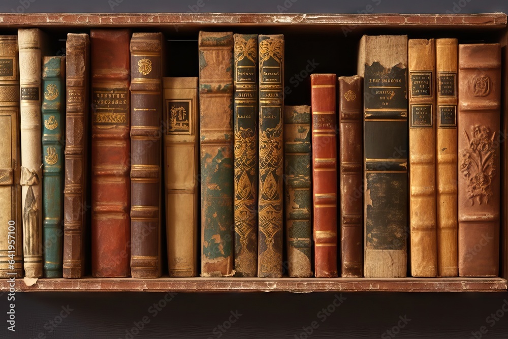 bookcase ancient book school literature study shelf cognition shelf ...