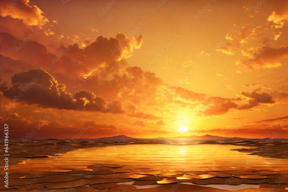 Sunset Sky Background, Sunset Sky Wallpaper, Sunset Background, Sunset ...