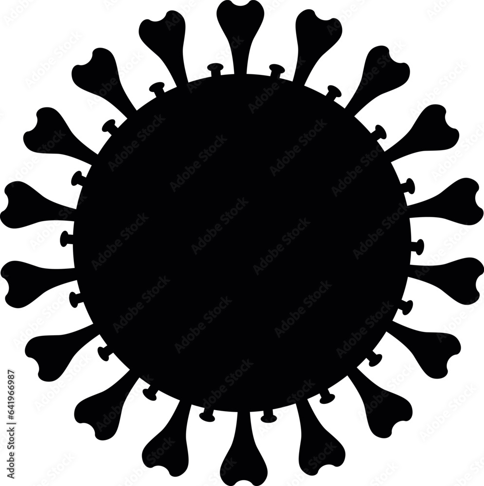 Coronavirus covid 19 SVG Cut File for Cricut and Silhouette, EPS Vector ...