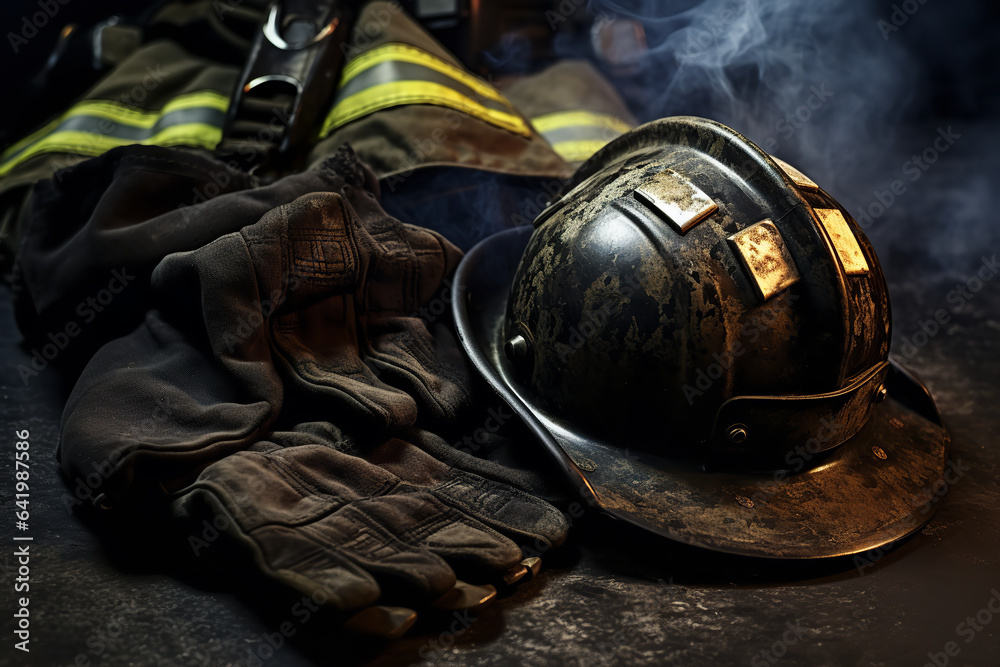 Battle scars from countless life-saving endeavors showcasing ...