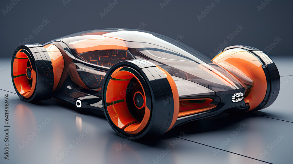 AI-generated concept cars showcasing futuristic transportation designs ...