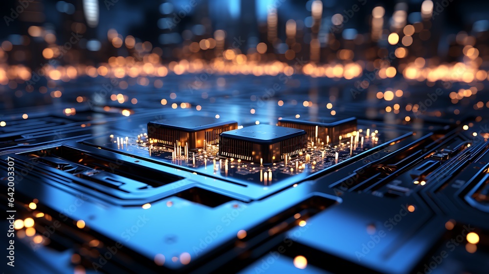 Micro chip technology, data science, internet and networking ...