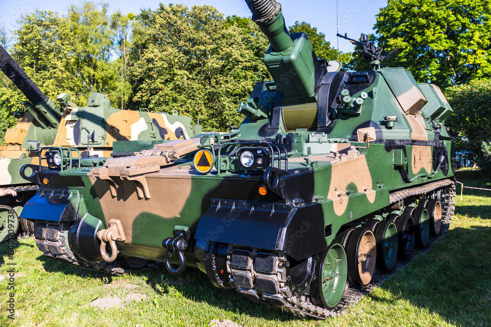 Ostrava Czech republic 2022-09-20 The AHS Krab (Polish for crab) is a ...