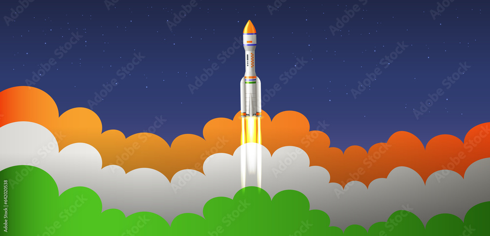 Indian Space mission ISRO's Chandrayaan-3 and solar mission rocket ...