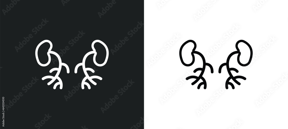 blood supply system icon isolated in white and black colors. blood ...