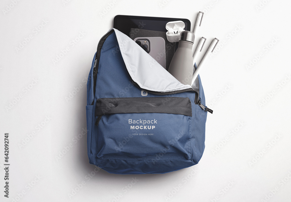Backpack Mockup Stock Template | Adobe Stock