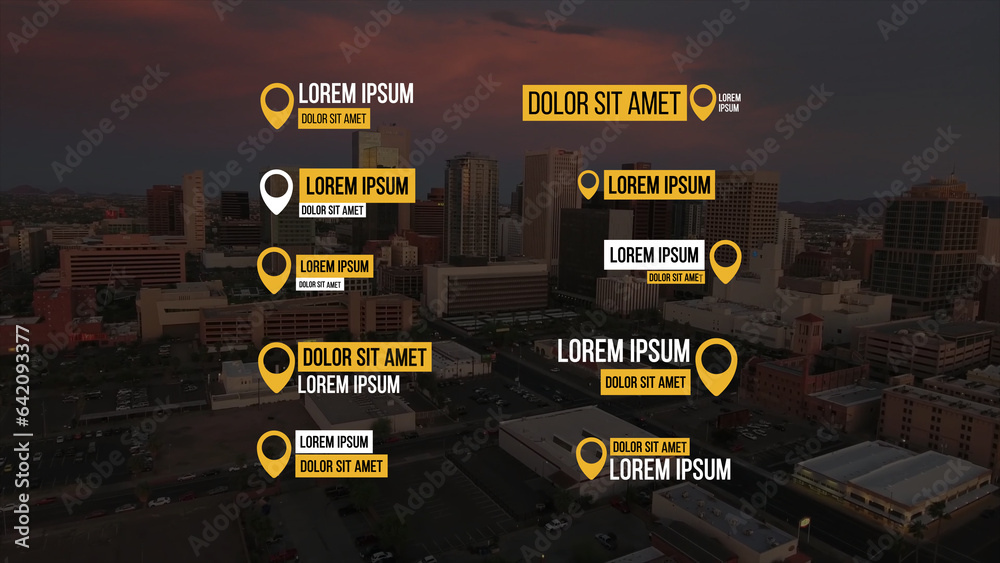 Location Titles Stock Template | Adobe Stock