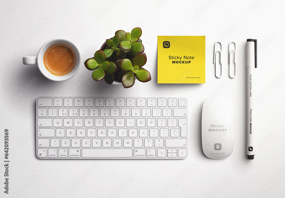 Desk Mockup Scene Stock Template | Adobe Stock