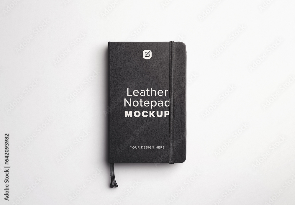 Notepad Cover Mockup Stock Template | Adobe Stock