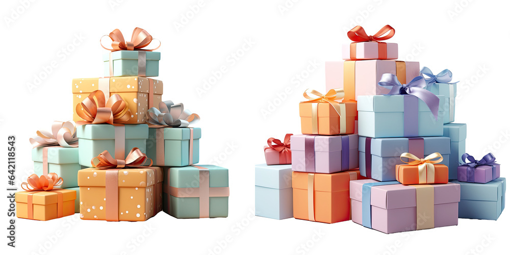 Check out extra gift boxes in my collection on a transparent background ...