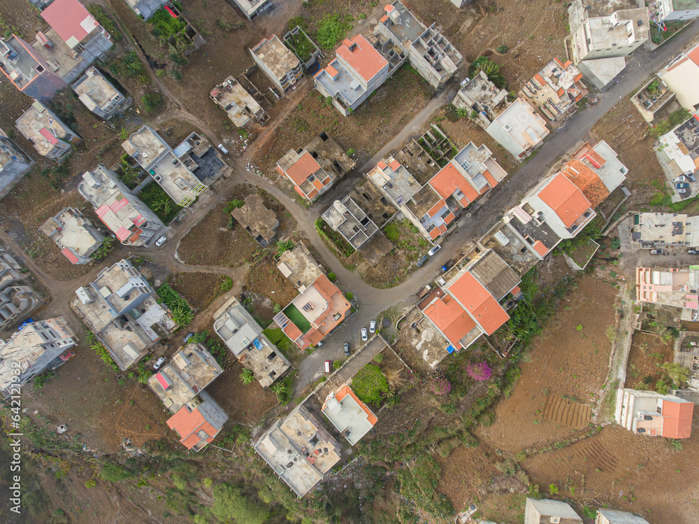 Aerial photos of Assomada in Santiago Island, Cabo Verde, reveal the ...