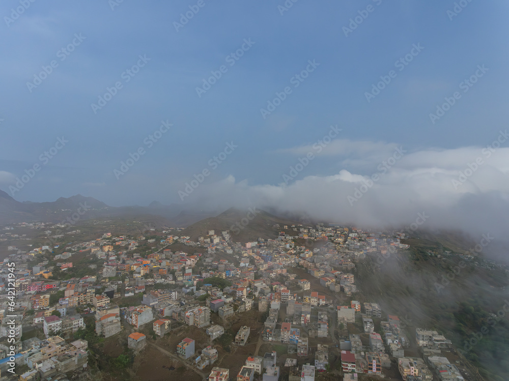Aerial photos of Assomada in Santiago Island, Cabo Verde, reveal the ...
