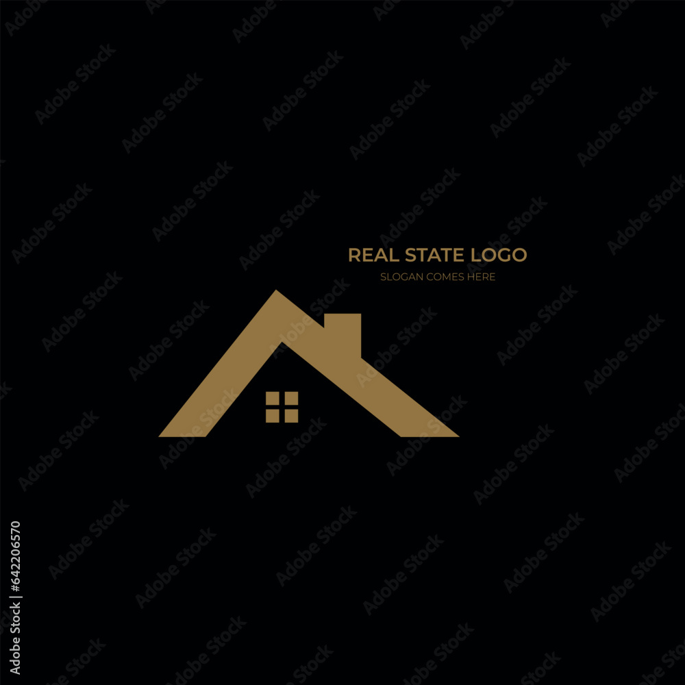 house logo,real state logo,real estate logo,house logo. sweet home logo ...