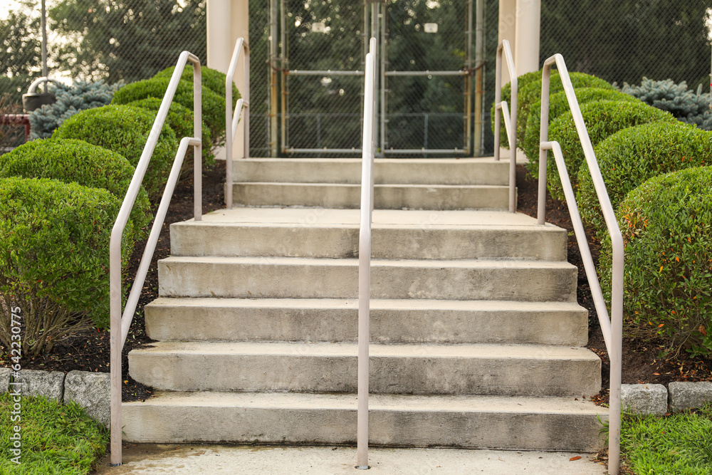 stairway symbolizing progress, ascent, and opportunity. Steps lead to ...