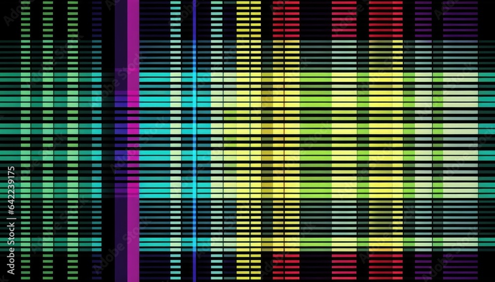 Retro Rainbow: Vibrant VHS Scanlines and TV Static for a Nostalgic ...