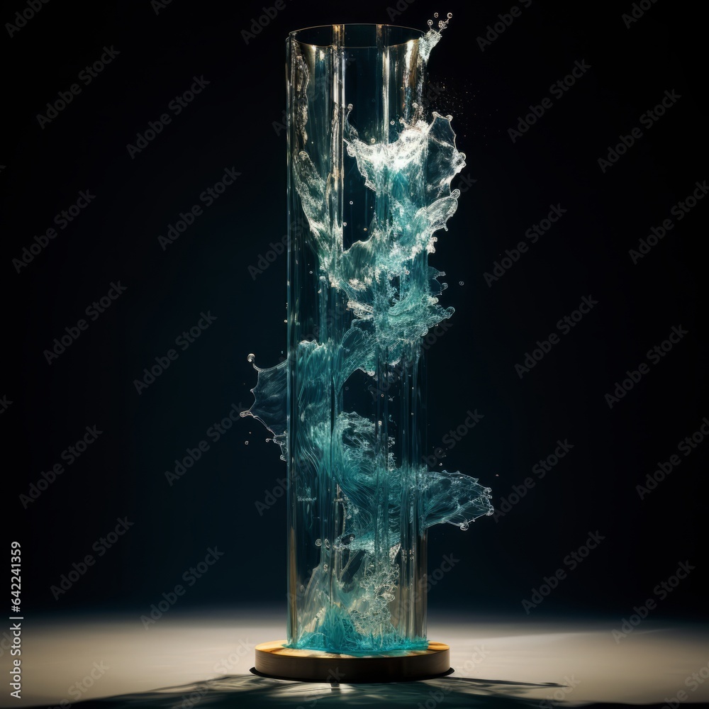 oscillating water column Generative AI Stock Illustration | Adobe Stock