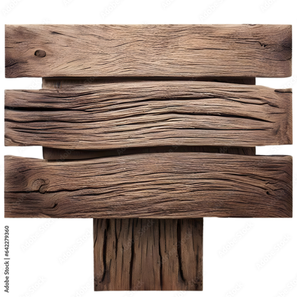 Rustic Wood Sign Board Clipart with PNG Background ilustração do Stock ...