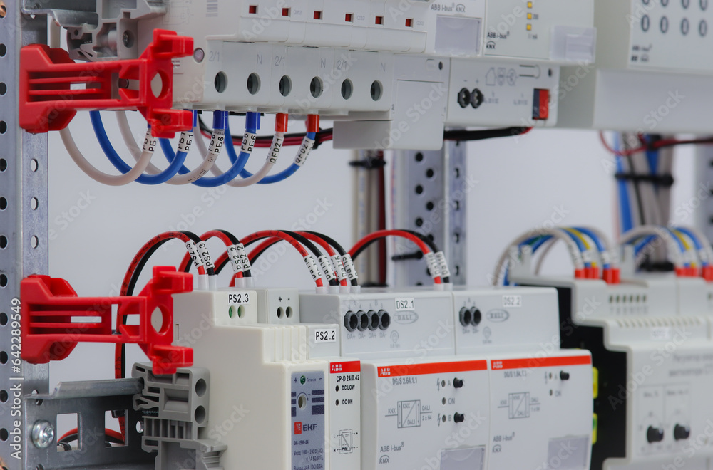 ABB automation modules for managing processes in apartments. Smart home ...