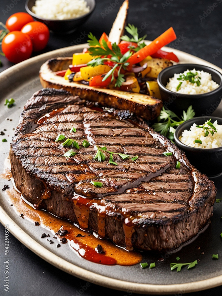 Foto de Fine Cruisin beef steak an upscale dining experience, raw ...