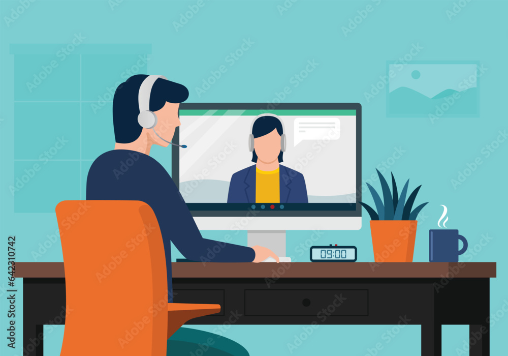 Meeting with Client and Video call with Employer for Remote Job, Remote ...