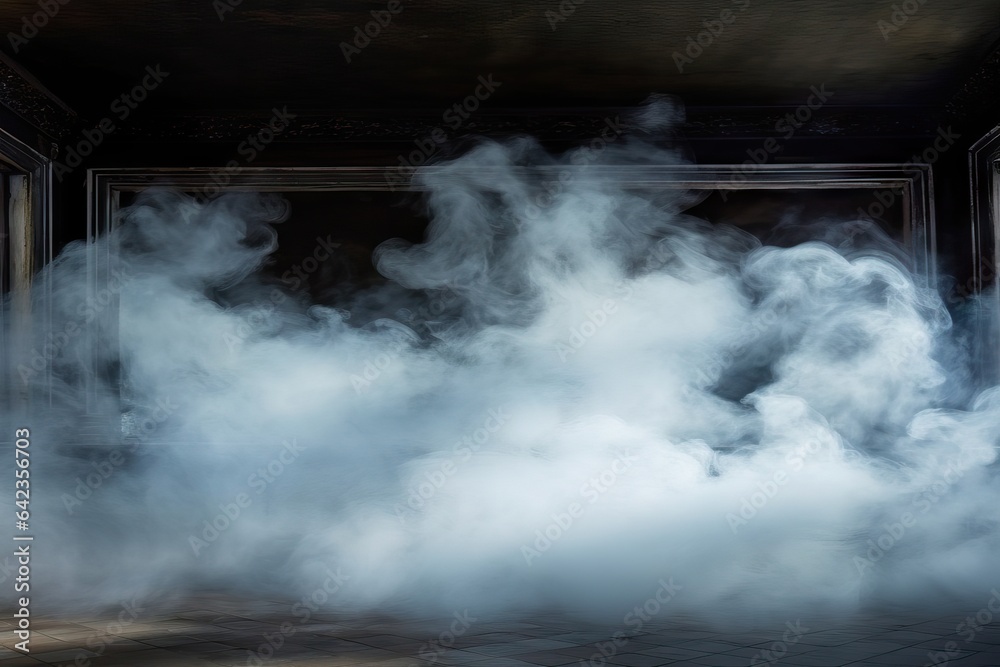 magical smokey delicate interior dense steam mist grunge magic swirling ...