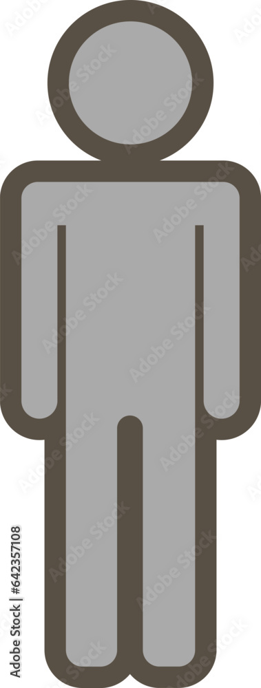 人ののシンプルなアイコンイラスト Stock Vector | Adobe Stock