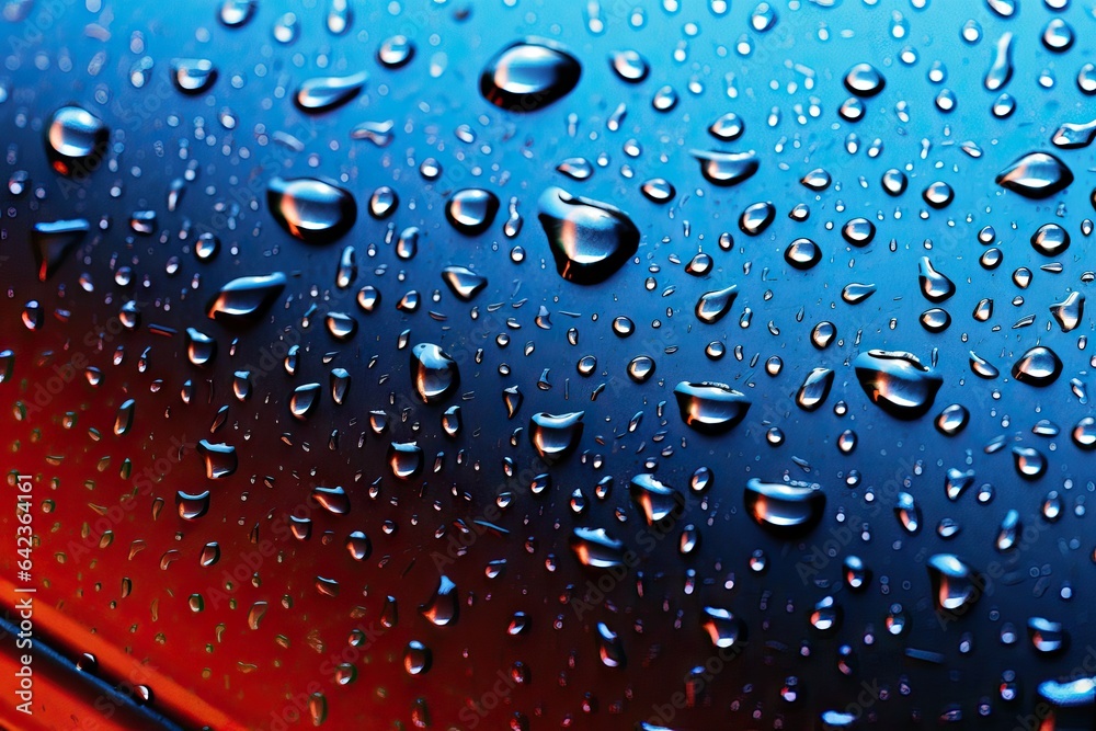 shiny moist auto droplet raindrop automobile rain background weather ...