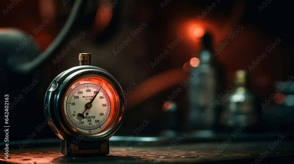 Classic Timekeeping Device: Vintage Industrial Pocket Watch with ...