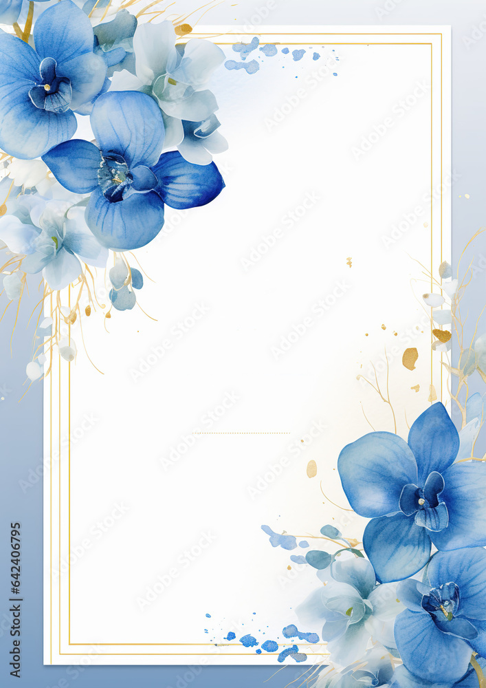 Announcing the Watercolor Congratulation Invitation Card Template Stock ...