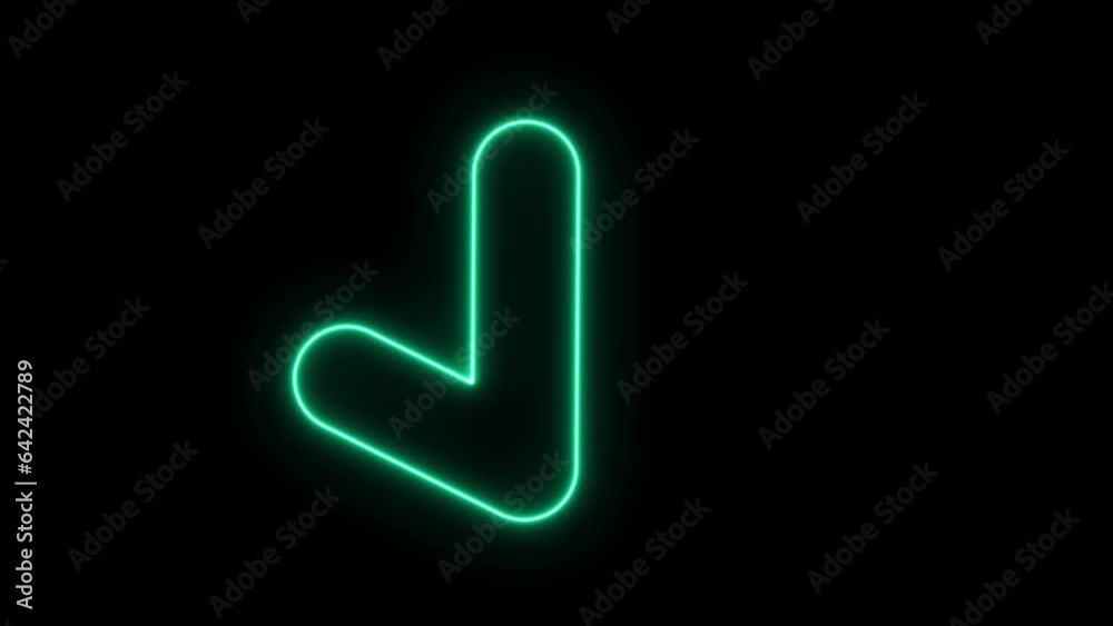 The question mark is replaced by check mark, the concept of solving a ...
