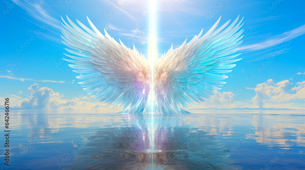 Celestial Guardians: Archangel, Angel Wings, and the Healing Light of ...