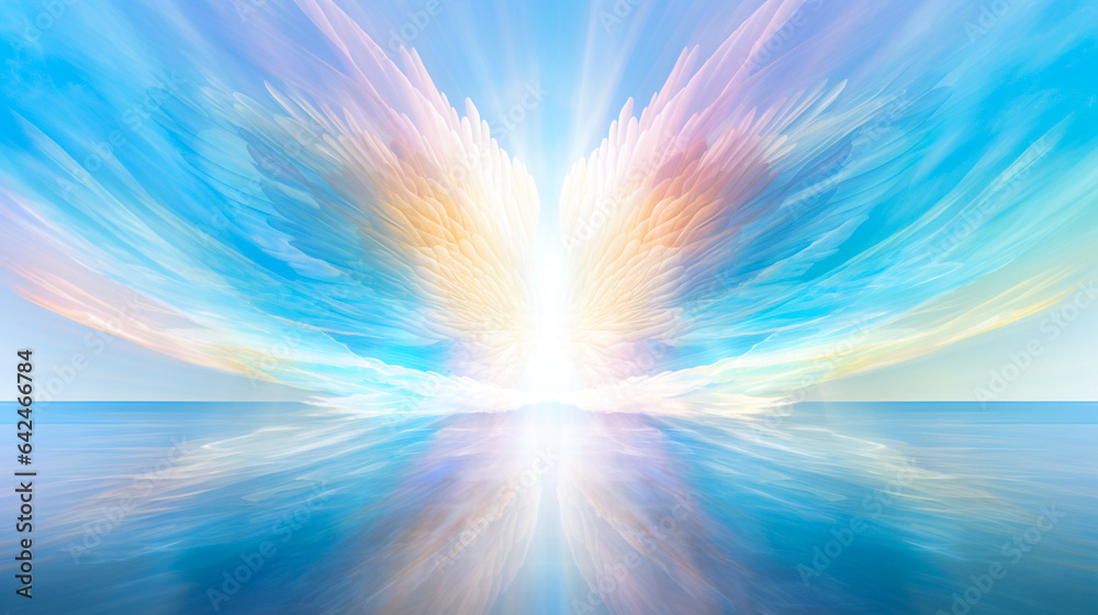 Celestial Guardians: Archangel, Angel Wings, and the Healing Light of ...
