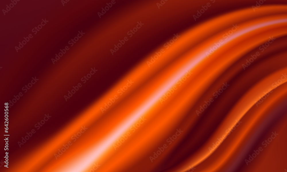 Design of bright red fiery wavy wallpaper for website pages. Futuristic ...