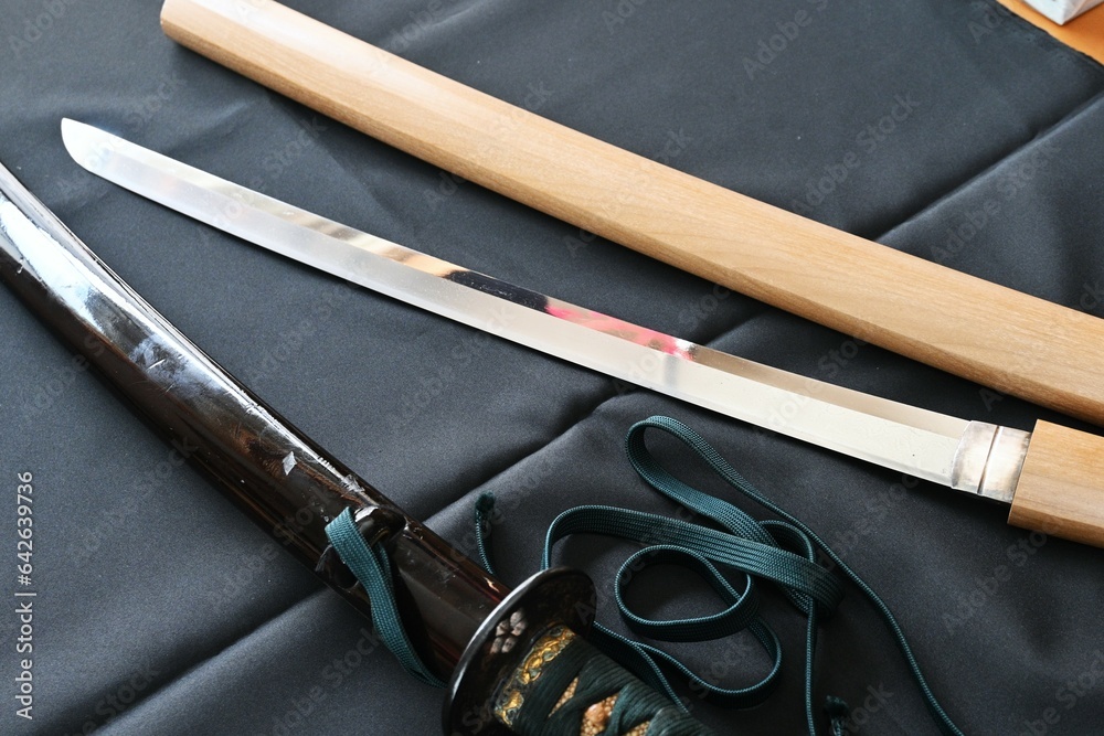 ' Katana ' (Japanese sword / Samurai sword ) is a Japanese long sword ...