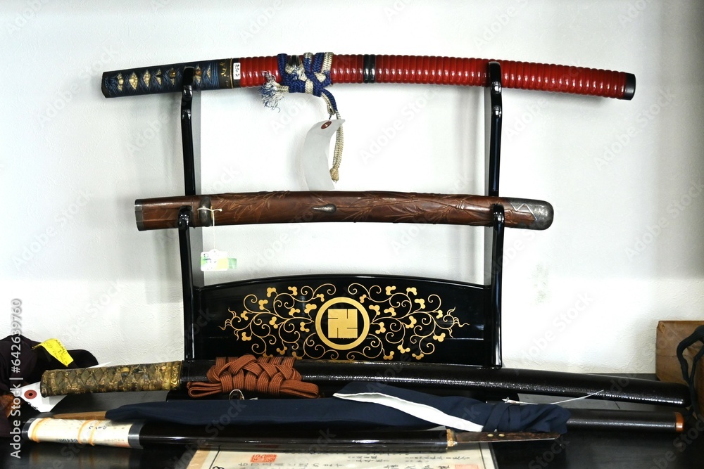 ' Katana ' (Japanese sword / Samurai sword ) is a Japanese long sword ...