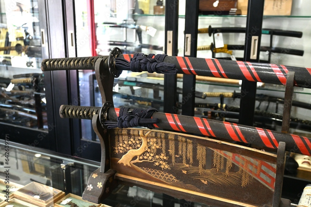 ' Katana ' (Japanese sword / Samurai sword ) is a Japanese long sword ...