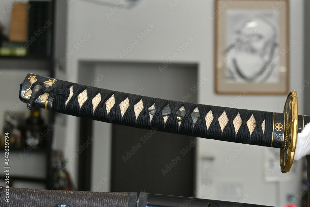 ' Katana ' (Japanese sword / Samurai sword ) is a Japanese long sword ...