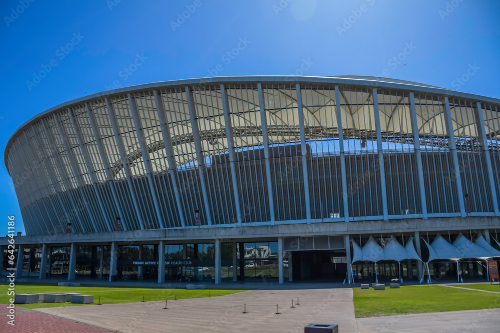 Moses Mabhida a football stadium in Dutban Stock Photo | Adobe Stock