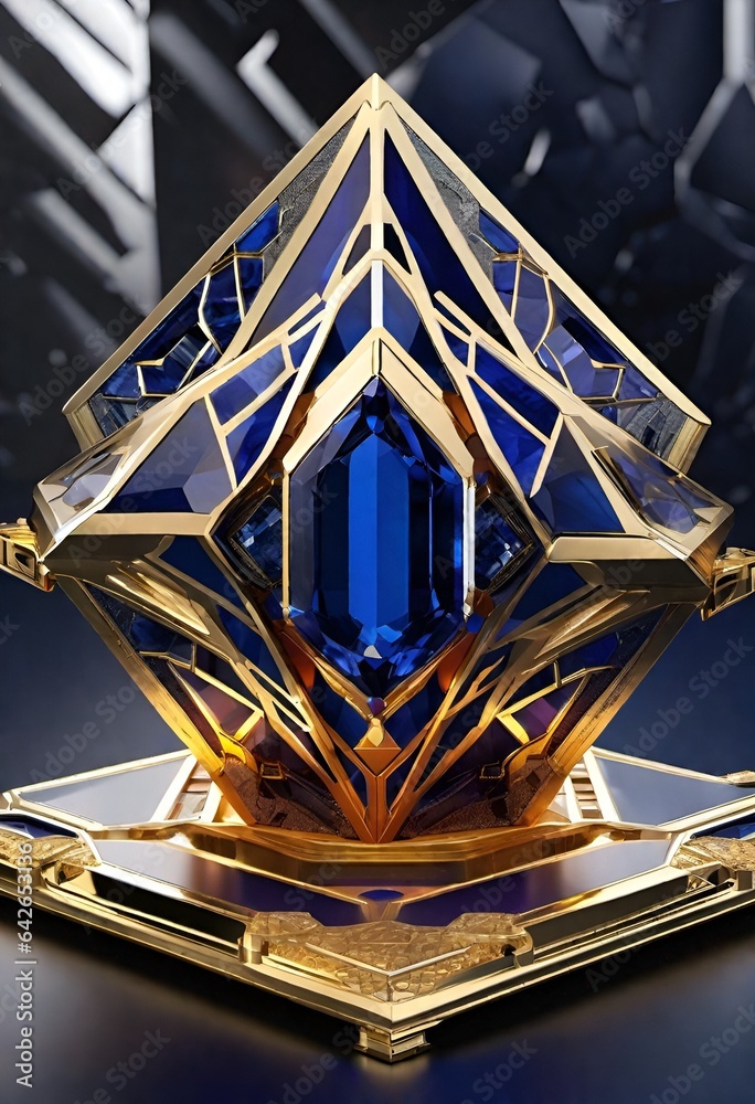 Ilustrace „The Sapphire Emperor’s Artifact is an exquisite and unique ...