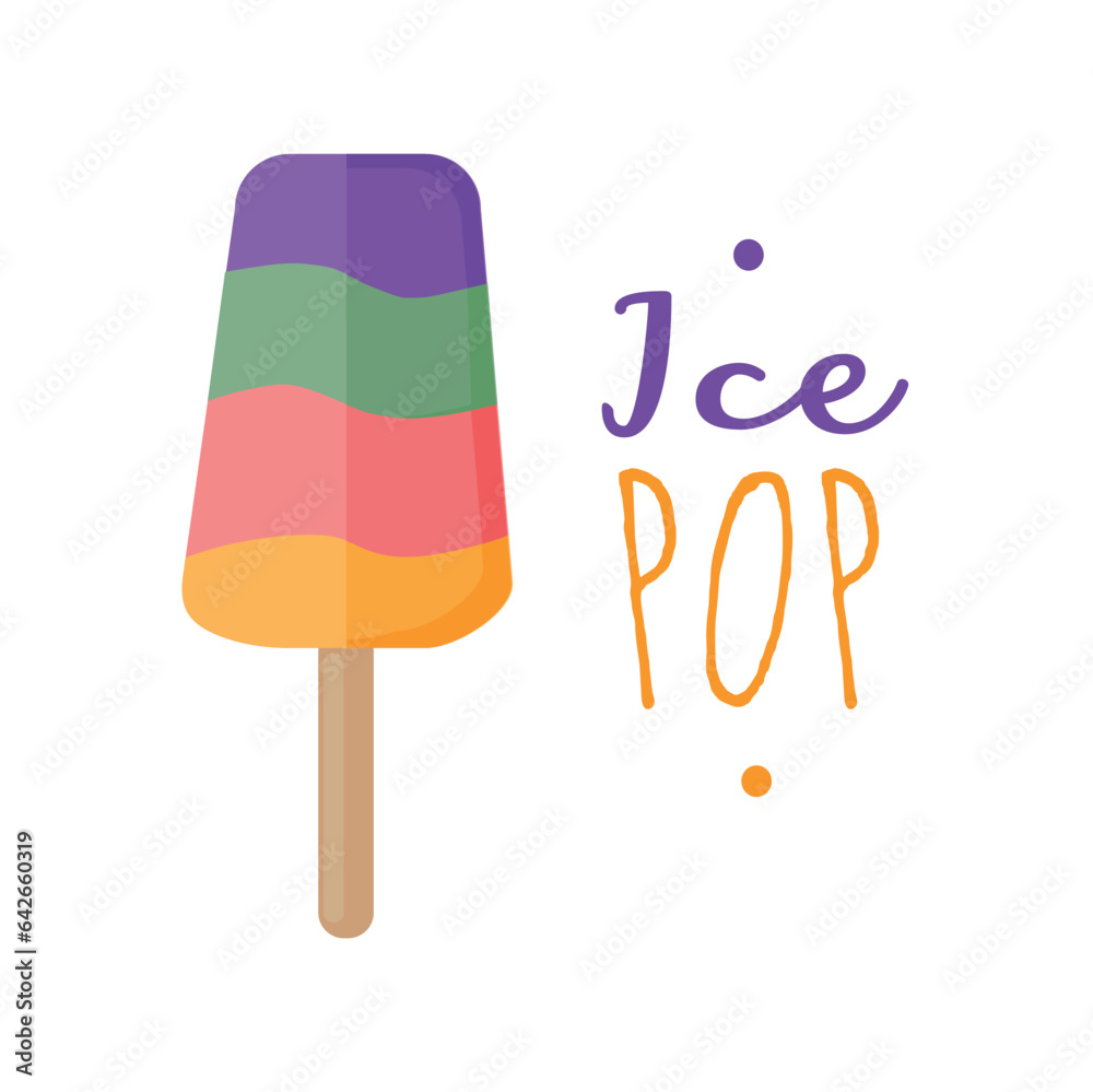 Icepop icon clipart avatar logotype isolated vector illustration Stock ...