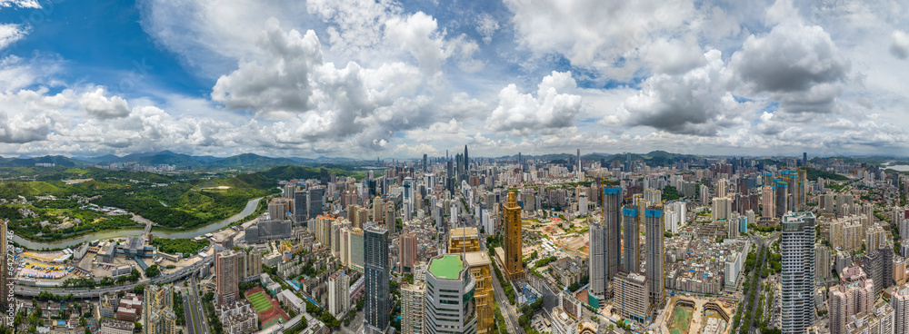 Poster Shenzhen, China downtown city skyline. – Wall Art | UkPosters
