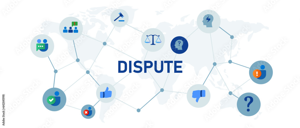 dispute disagreement communication conflict quarrel controversy trouble ...