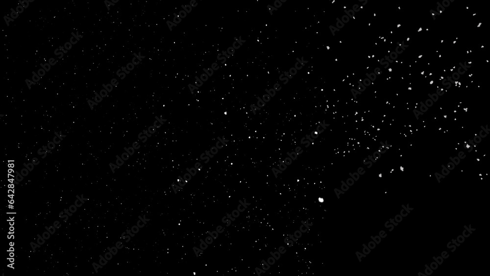 Realistic Snow Falling Overlay Stock Template | Adobe Stock