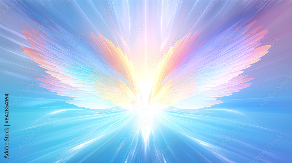 Celestial Guardians: Archangel, Angel Wings, and the Healing Light of ...