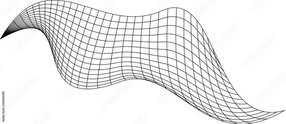 Net flying waving. Texture wave textile. Fabric square cells sea wind ...