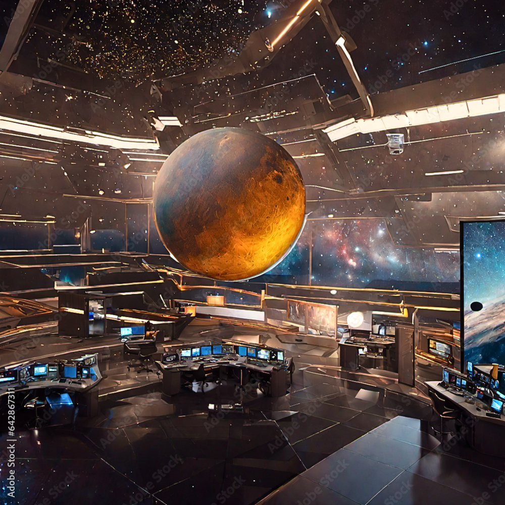 "Command Center of the Cosmos: A Glimpse into the Space Control Room ...