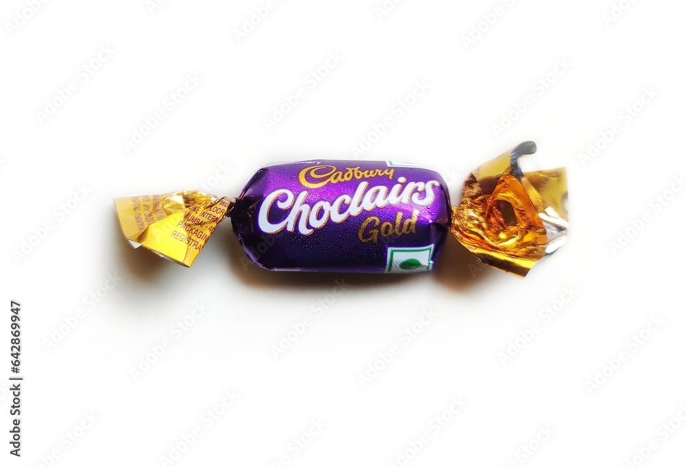 Guwahati, Assam, India - September 02, 2023 : Cadbury Choclairs Gold ...
