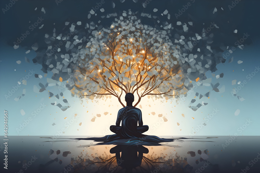 Visualize the impact of self-reflection and mindfulness on mental ...