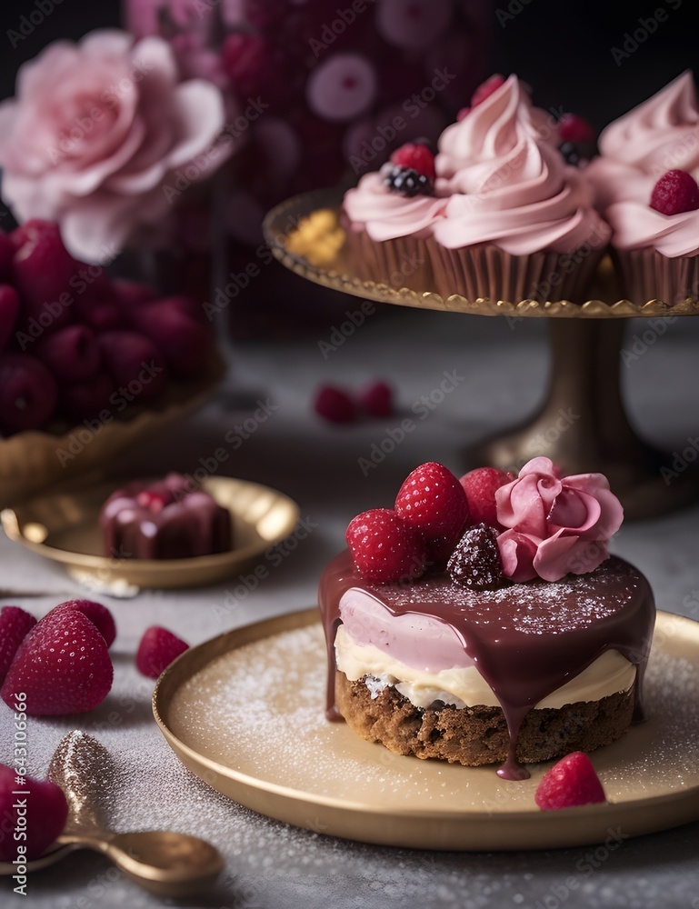 Capture the enchanting world of sugary indulgence. From decadent ...