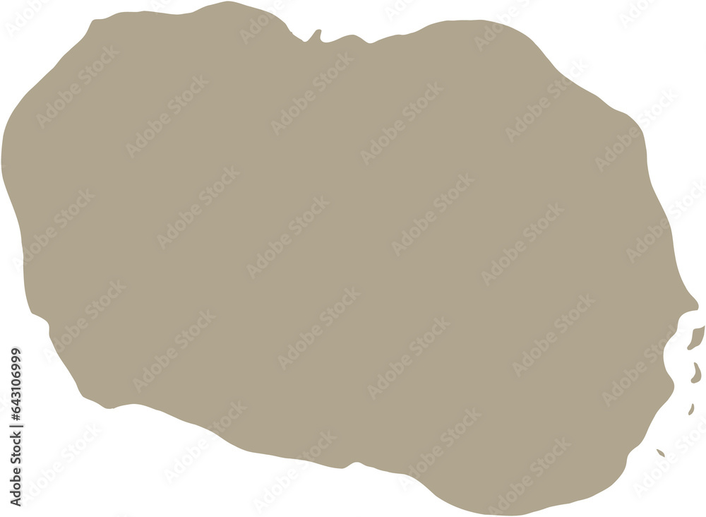 doodle freehand drawing of cook island map. Stock Illustration | Adobe ...